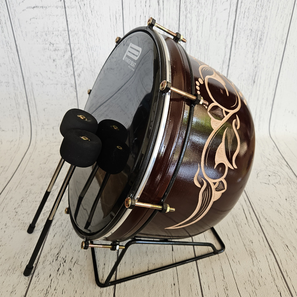 Jual Bas Hadroh Bass Habsy 16 inch Model Duduk Fullset Siap Pakai ...