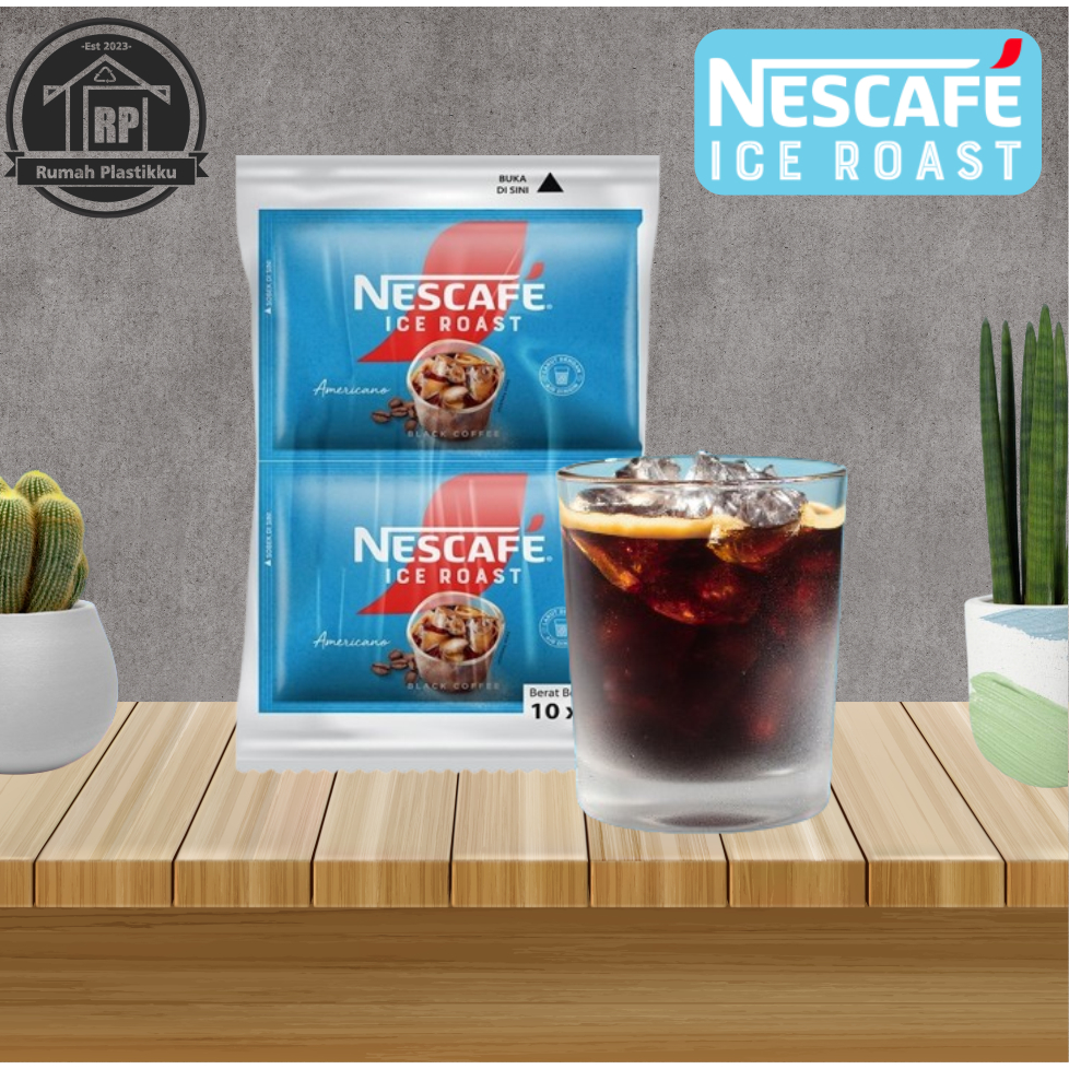 Jual Nescafe Ice Roast / Kopi Nescafe / 1 Pack isi 10 pcs / Ice ...