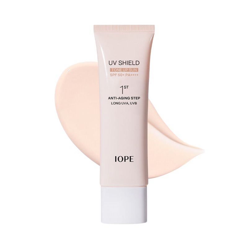 Jual IOPE UV Shield Tone Up Sunscreen 50 ml | Shopee Indonesia