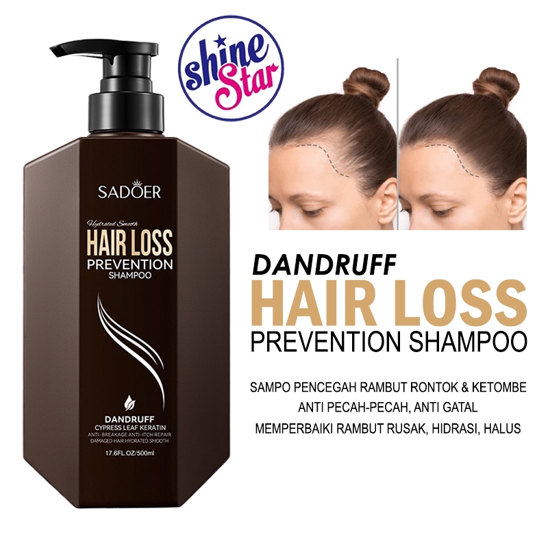 Jual SADOER Hair Loss Shampoo Anti Dandruff 500ml / Sampo Anti Ketombe Ampuh Atasi Rambut Rontok ...