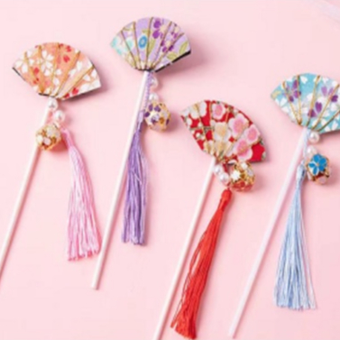 Jual Topper Kue Model Kipas Dekorasi Roti / Hiasan Kue Ulang Tahun ...