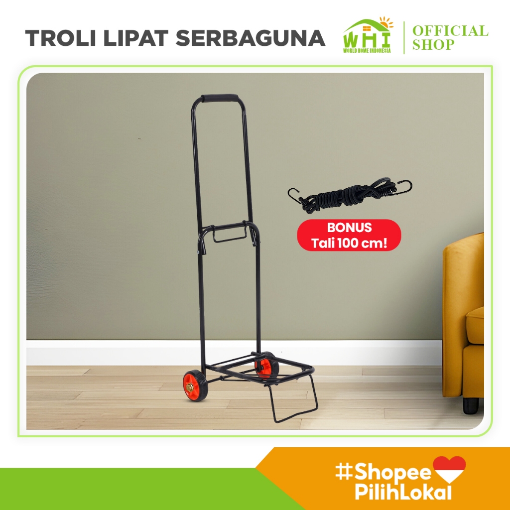 Jual World Home Troli Lipat Serbaguna Troli Barang Galon Troli Besi ...