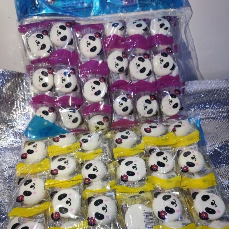Jual Marshmellow Panda lucu isi 72 pcs | Shopee Indonesia