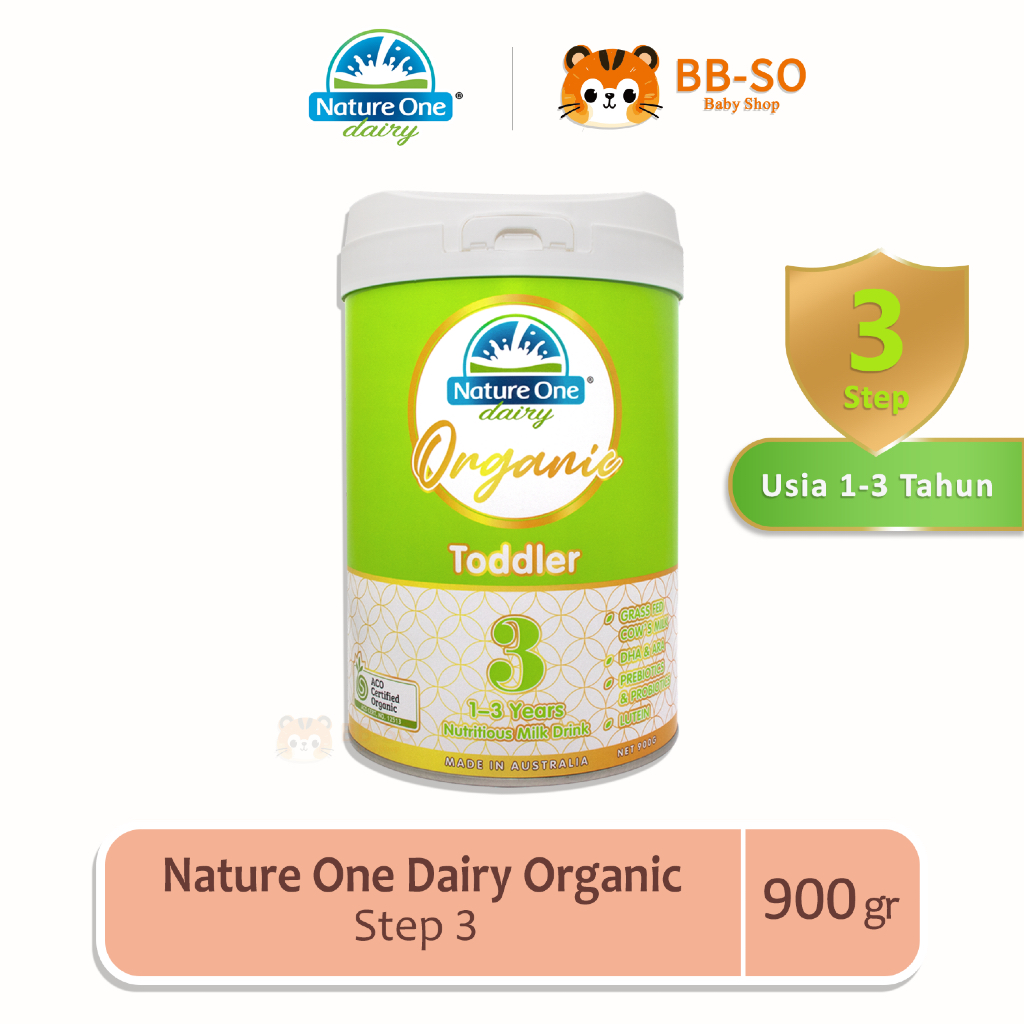 Jual Nature One Dairy Organic Step 3 900 Gram | Shopee Indonesia