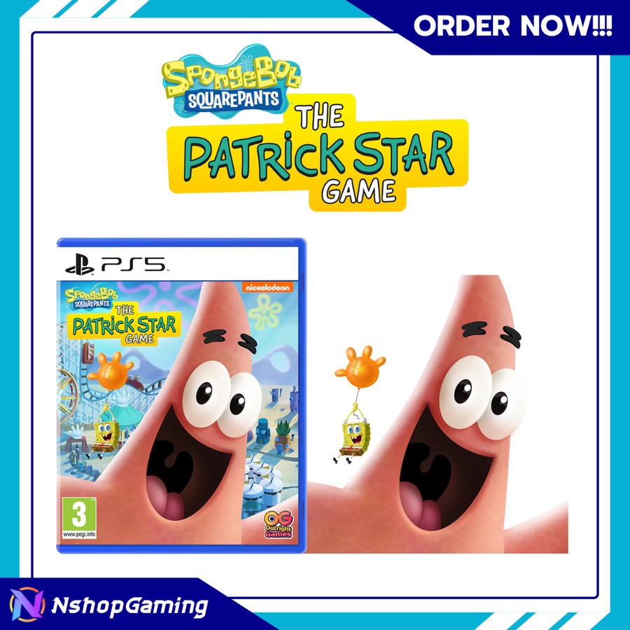 Jual Spongebob Squarepants: The Patrick Star Game Playstation 5/Kaset ...