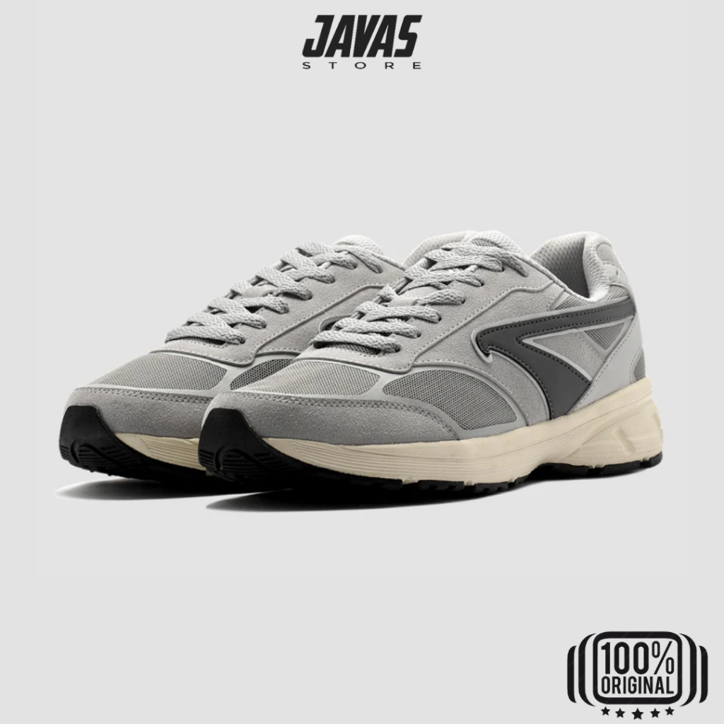 Jual Sepatu Brodo Ace Nova Grey Ows Original Sneakers Pria Wanita | Shopee Indonesia