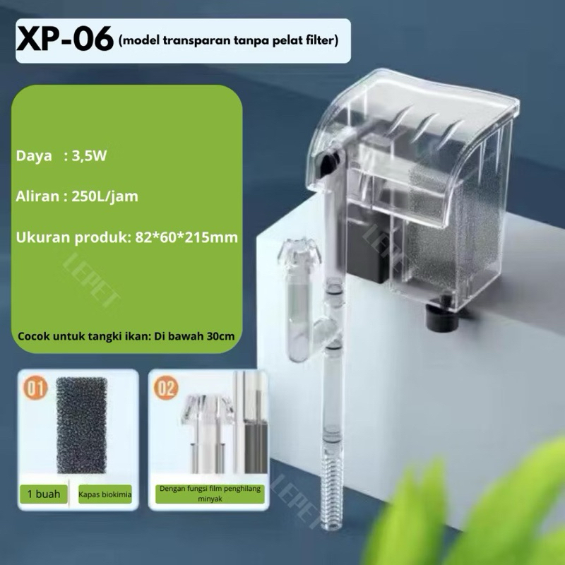 Jual FILTER GANTUNG AQUARIUM AQUAMAN RECENT HIKARI 501 FILTER HANG ON ...