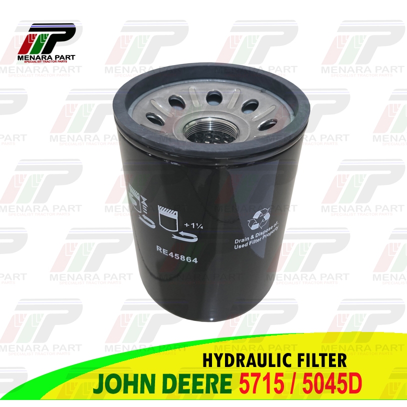 Jual RE45864 HYDRAULIC FILTER JD 5715 / 5045D (NON GENUINE) | Shopee ...