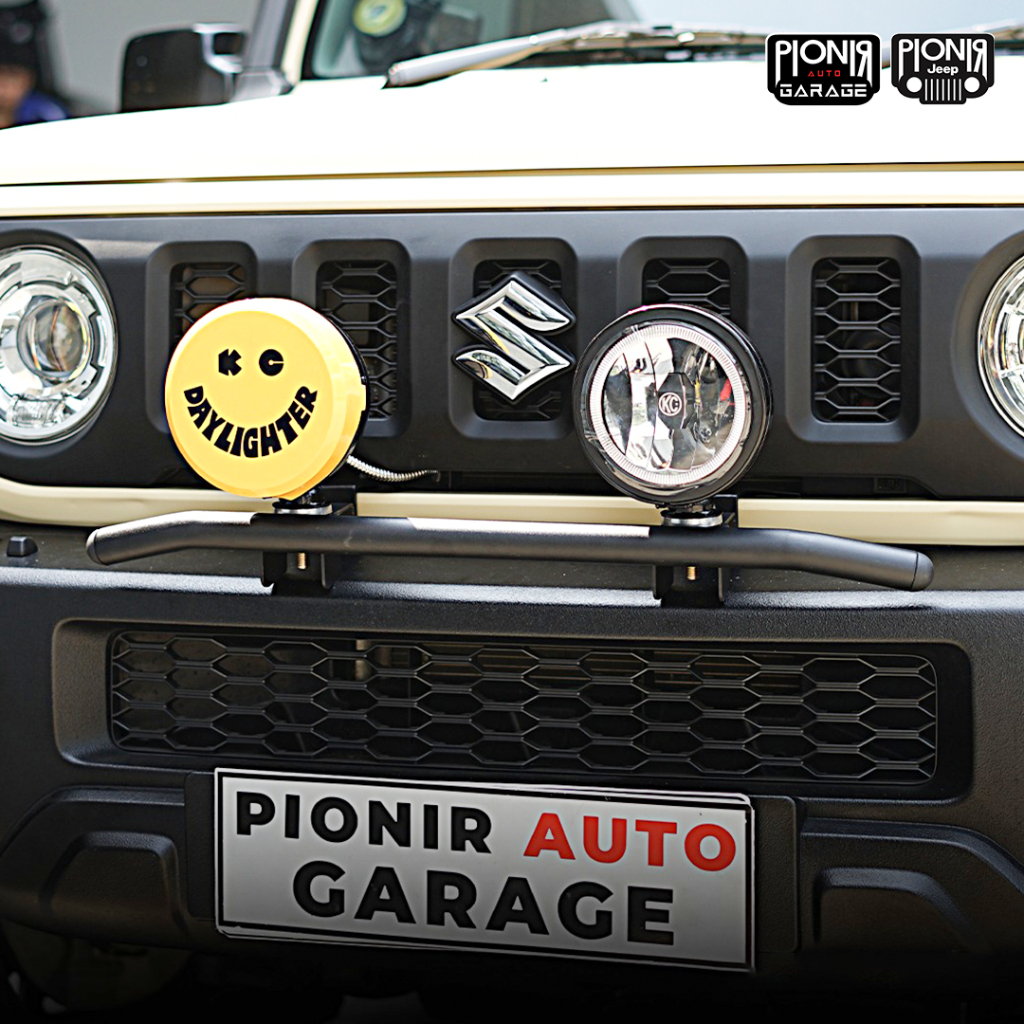 Jual Steel Bracket Spot Light Suzuki Jimny JB74 Bracket Besi Dudukan Lampu Suzuki Jimny JB74 ...