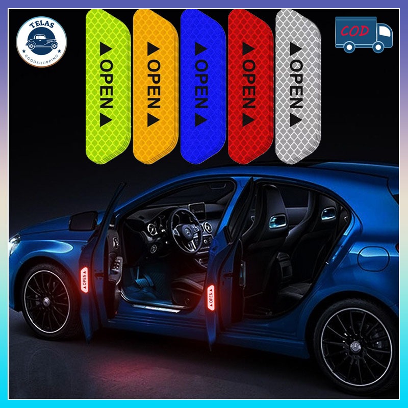 Jual Stiker Reflector Pintu Mobil Stiker Reflektor Mobil Stiker Pintu ...
