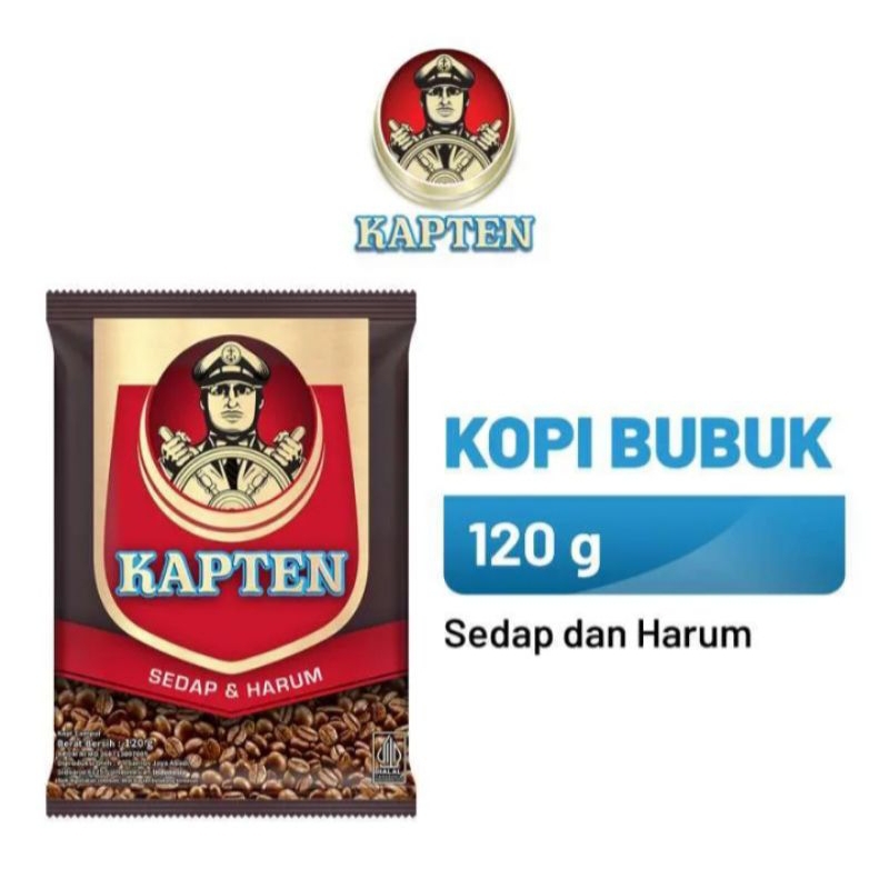 Jual KOPI KAPTEN 120 GR(10 PACK) | Shopee Indonesia