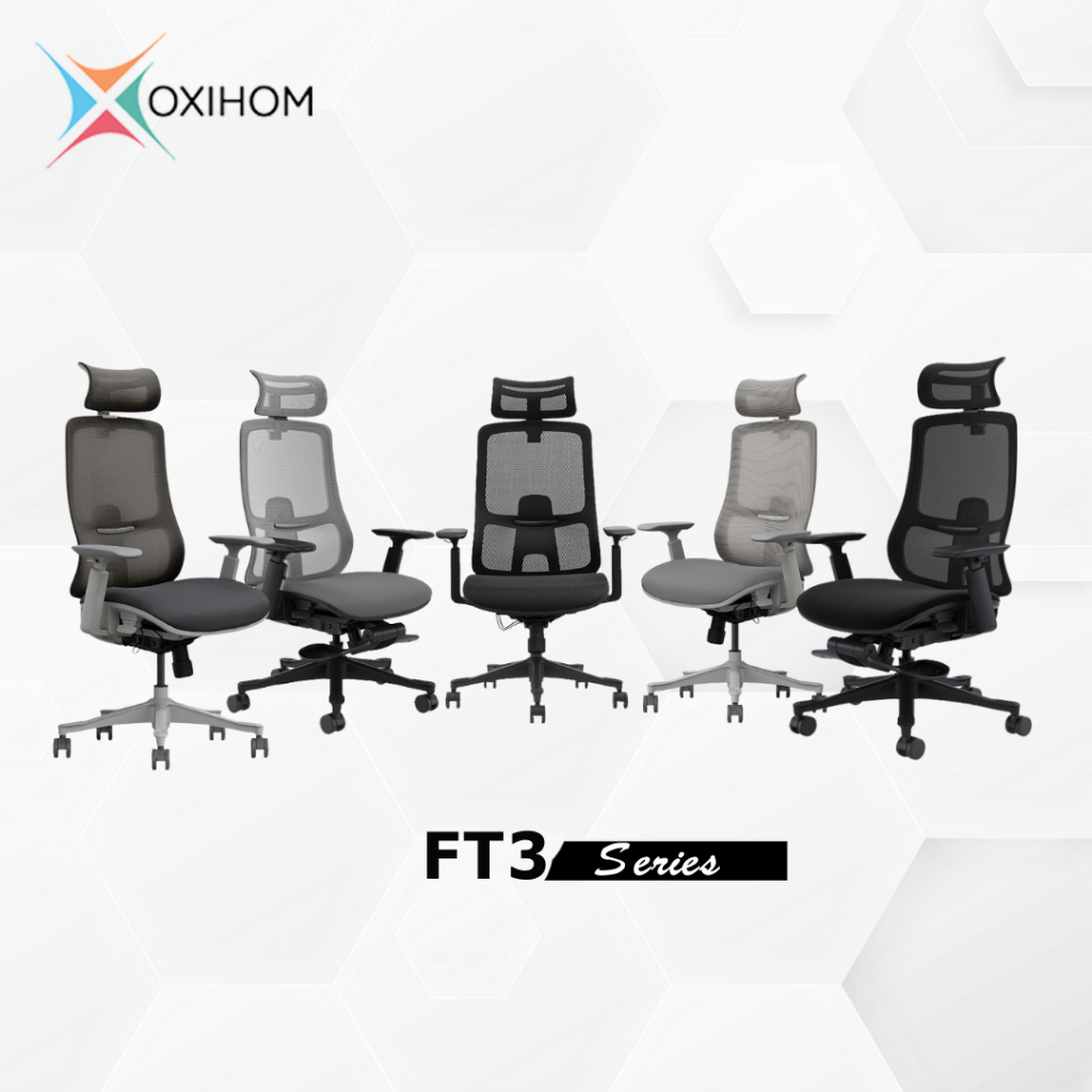 Jual OXIHOM FT3 FT3F Kursi Mesh | Kursi Foam Kursi Gaming Kursi Kantor ...