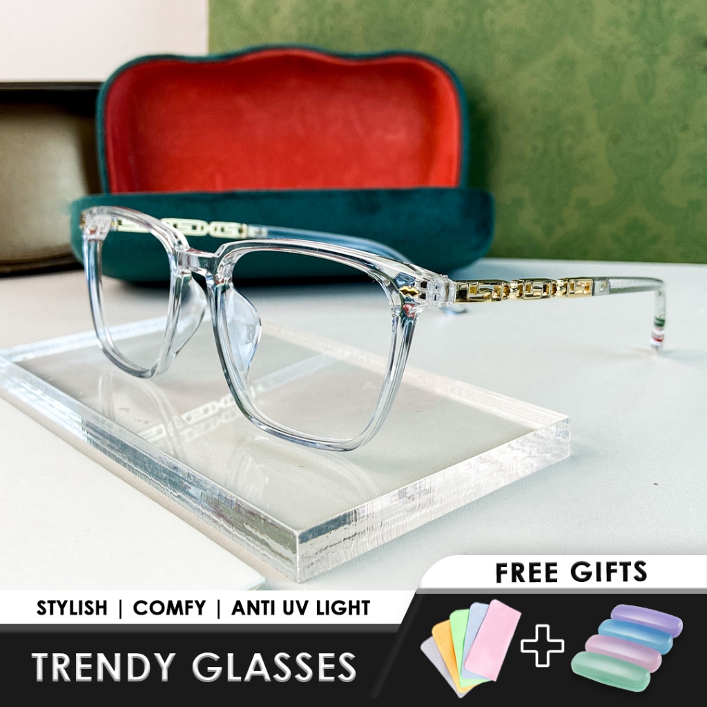 Jual 【Free Box & Lap】minus/plus/Normal Kacamata Photocromic / Anti ...