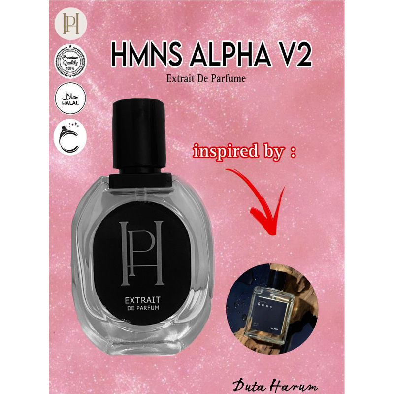Jual HMNS ALPHA V2 Parfume Pria Tahan Seharian Original Extrait De ...
