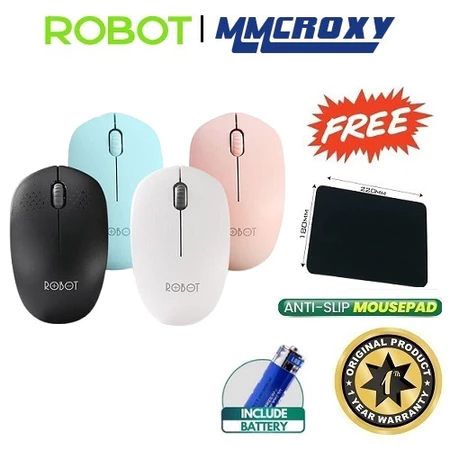 Jual MOUSE MURAH KUALITAS BAGUS!!! Robot M210 Mouse Wireless Mouse ...