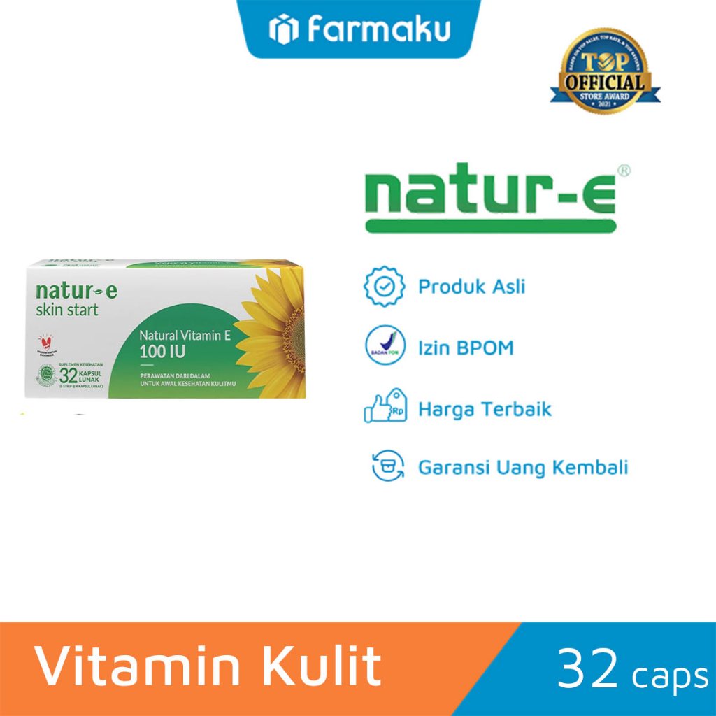 Jual Natur E 100 IU 32 Tablet | Shopee Indonesia