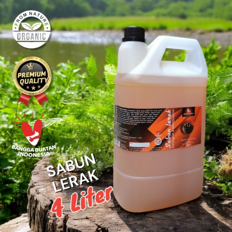 Jual Sabun deterjen alami batik Lerak Pusaka Natura 4 liter sabun ...