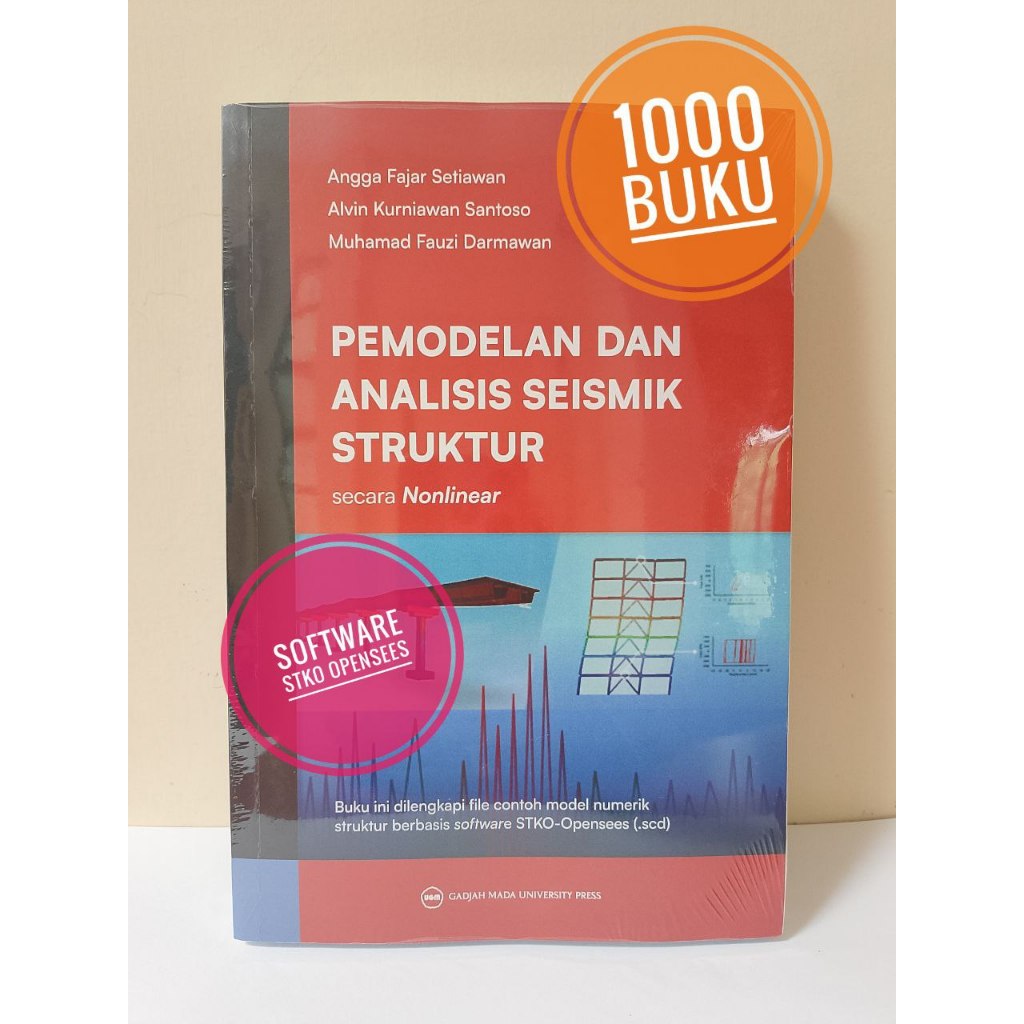 Jual buku teknik sipil Pemodelan dan Analisis Seismik Struktur secara ...