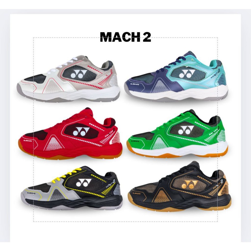 Jual Sepatu Badminton YONEX MACH 2 Original | Shopee Indonesia