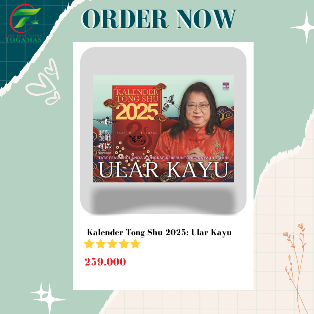 Jual Kalender Tong Shu 2025: Ular Kayu | Shopee Indonesia