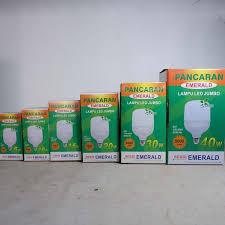 Jual LAMPU LED MURAH 5W 10W 15W 20W 30W 40 WATT BOHLAM BULB JUMBO E27 TABUNG KAPSUL PUTIH ...