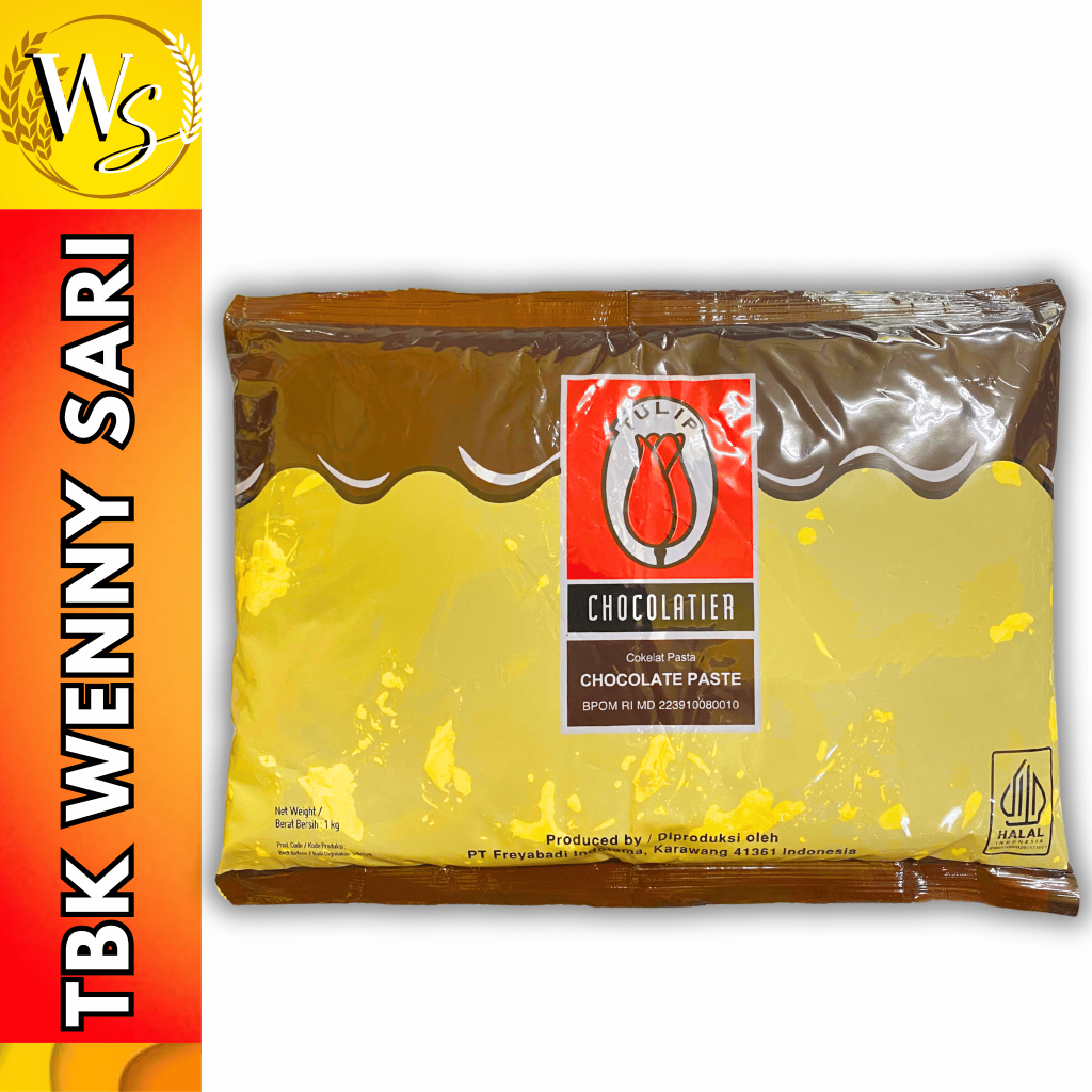 Jual CHOCOLATE FILLING TULIP 1 KG ( Kemasan Original ) | Shopee Indonesia