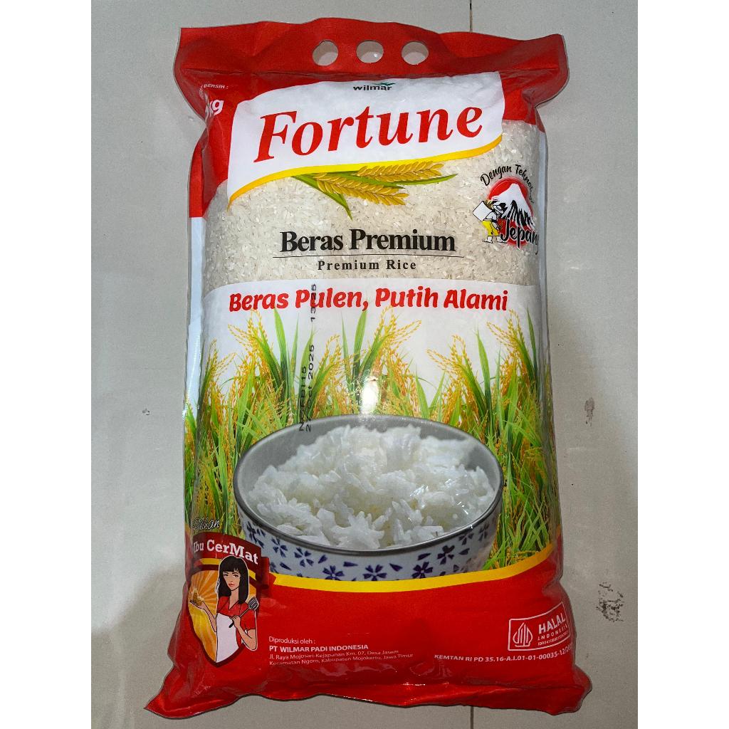 Jual Beras Premium Fortune 5kg | Shopee Indonesia