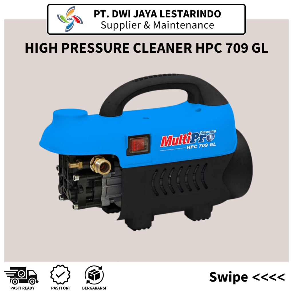 Jual Mesin Semprot Bertekanan Tinggi / High Pressure Cleaner HPC 709 GL ...