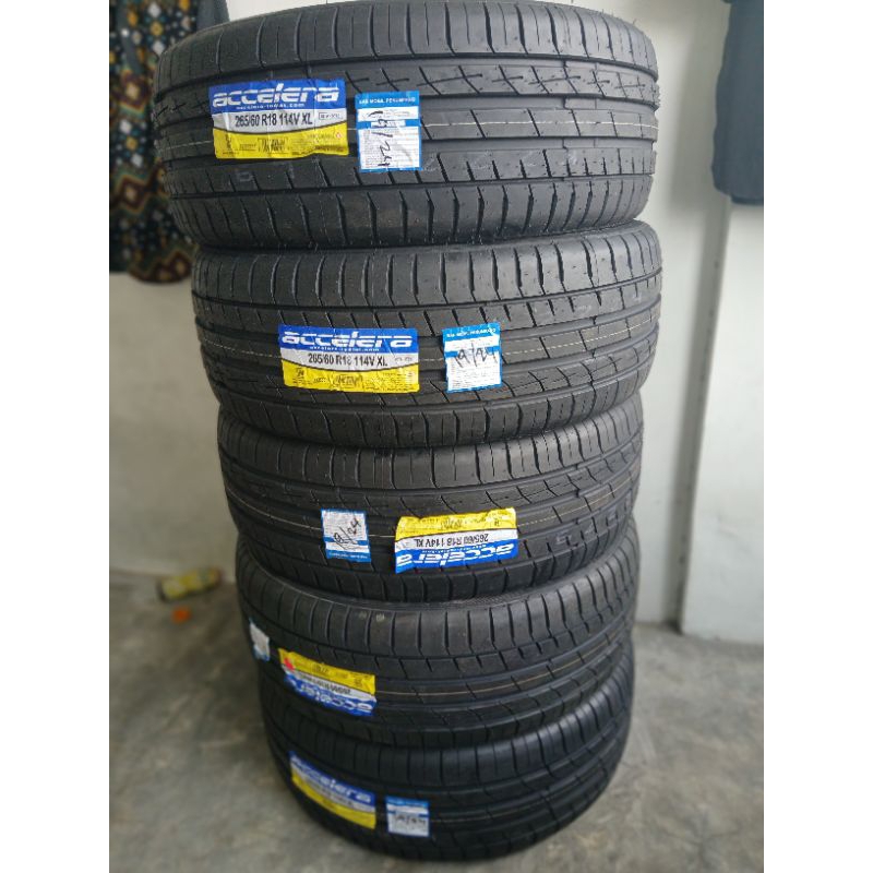 Jual Ban Mobil Accelera 265 60 R18 Ukuran Standart Pajero Fortuner ...