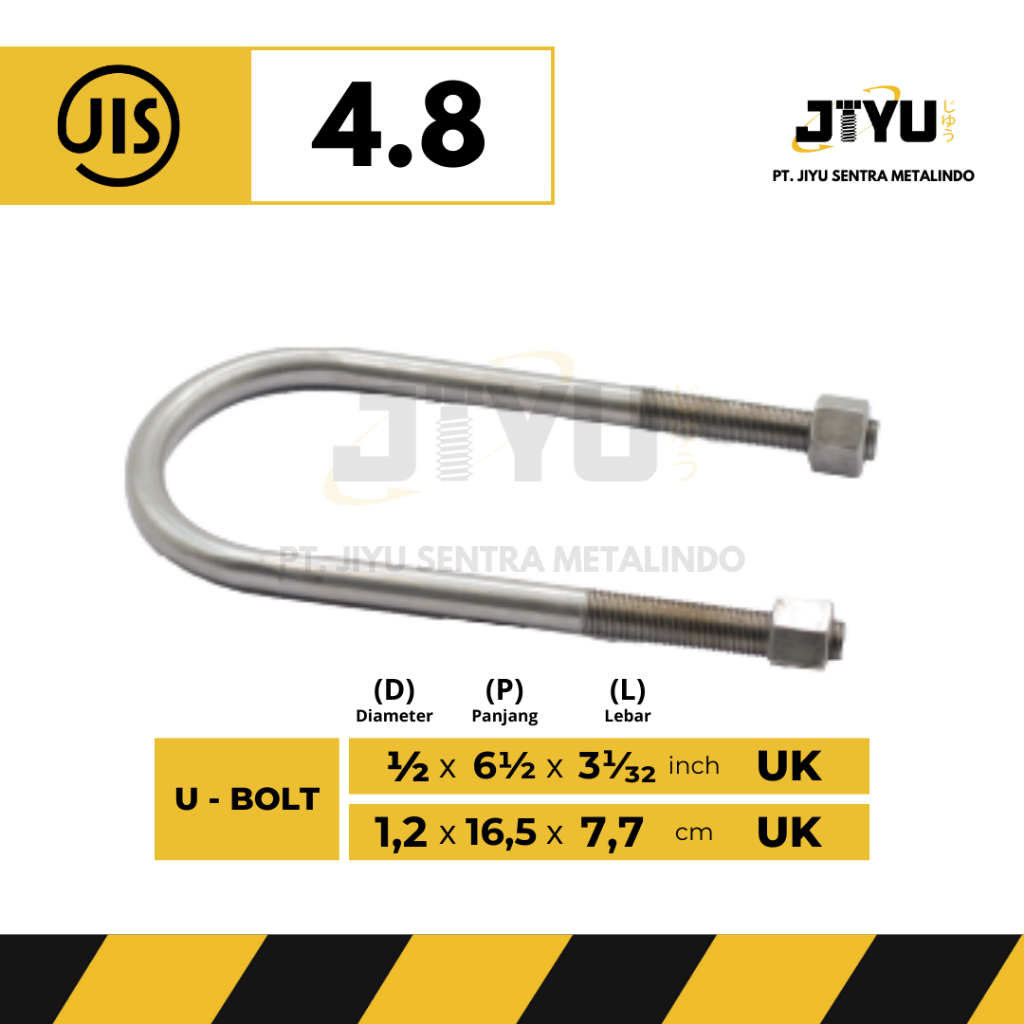 Jual U-Bolt Behel Mitsubishi Colt L300 L308 - Kawel Pir Kuda Begel ...