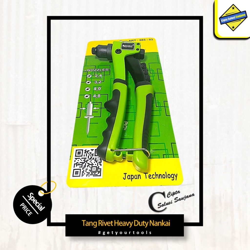 Jual NANKAI TANG RIVET TANG RIPET ALAT PAKU RIVET KELING NANKAI HAND ...