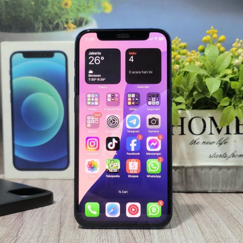 Jual iPhone 12 Mini 64 GB Original Ibox Resmi | Shopee Indonesia
