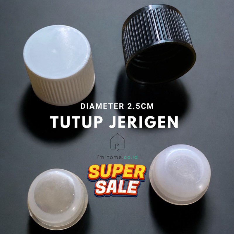 Jual TUTUP BOTOL NECK 24/410 ULIR PLASTIK / UNTUK BOTOL NECK 24 plus ...