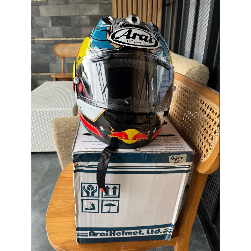 Jual ARAI RX7X RR5 pedrosa redbull limited edition | Shopee Indonesia