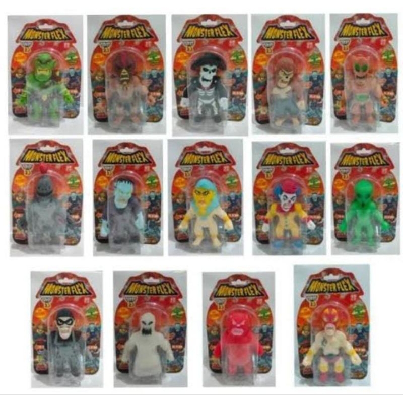 Jual Monster Flex SERIES 3 GHOST GLOW IN THE DARK SERI MENYALA DALAM ...