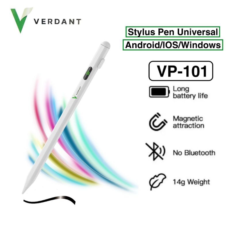 Jual VERDANT VP-101 STYLUS PEN PENCIL WITH DIGITAL DISPLAY,PALM ...