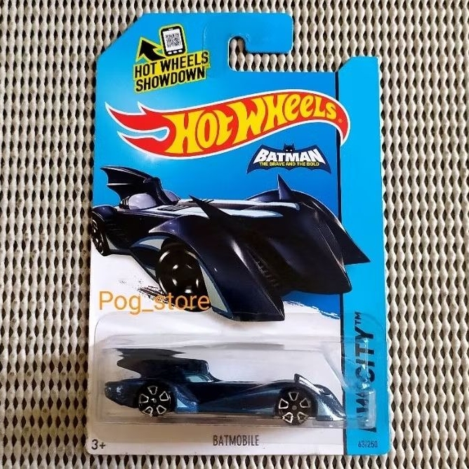 Jual Hot Wheels Batman - Batmobile - Blue(The Brave and the Bold ...