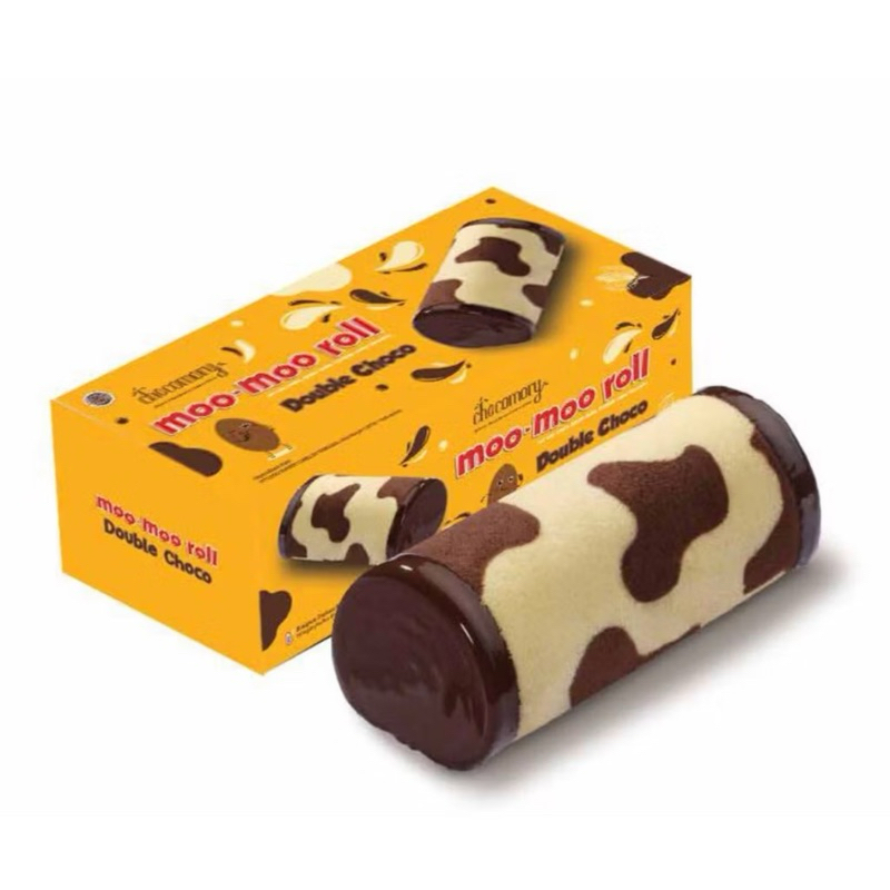 Jual Moo Moo Roll Double choco || Khas Bandung | Shopee Indonesia