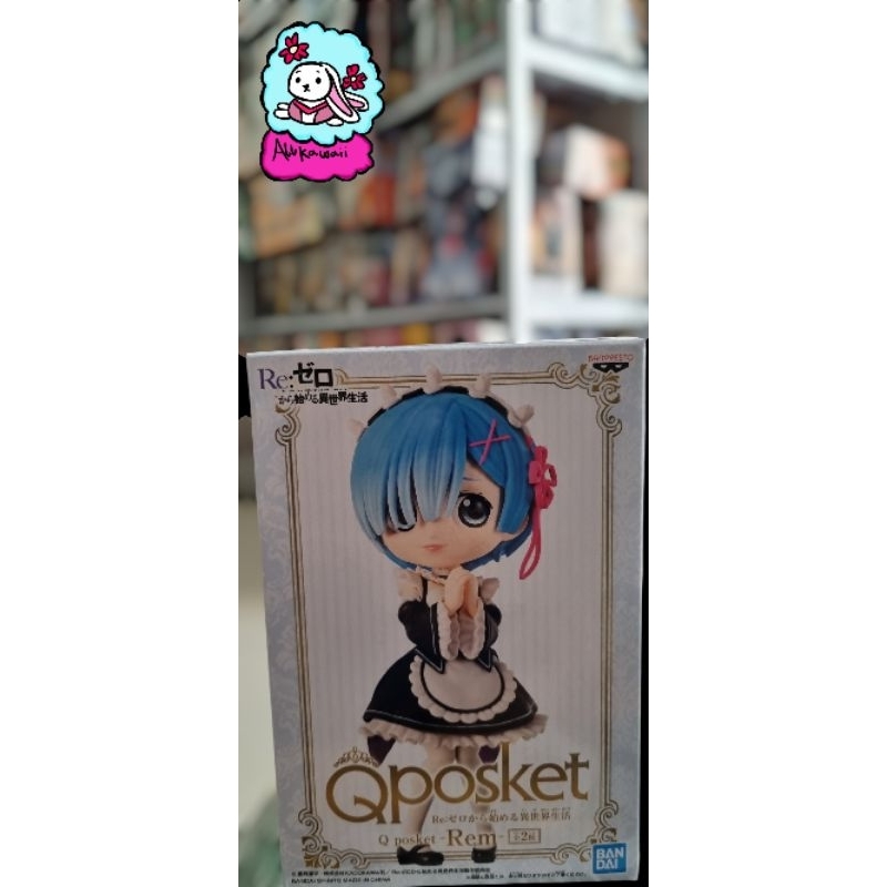 Jual Bandai Qposket Action Figure Original Re-zero Rem | Shopee Indonesia