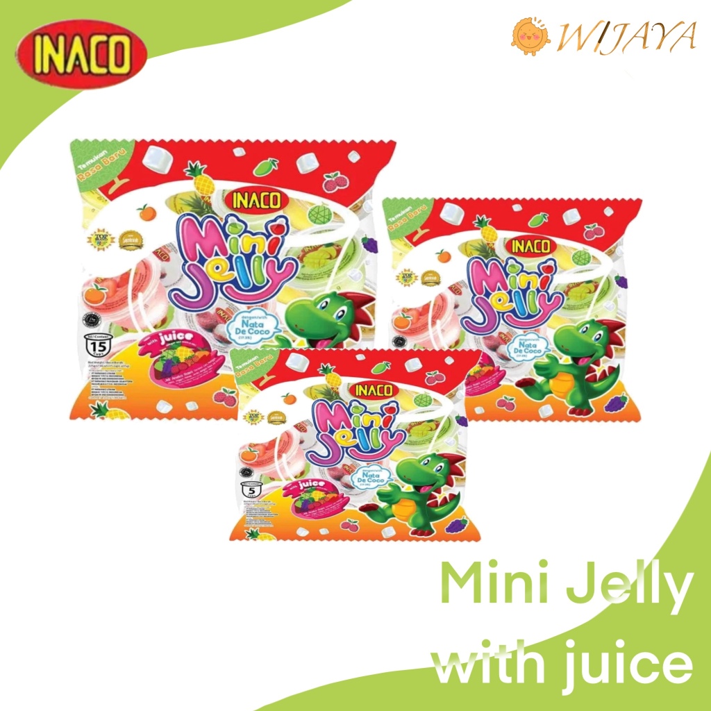 Jual INACO JELLY MINI Isi 5/15 /25 pcs rasa buah campur | Shopee Indonesia