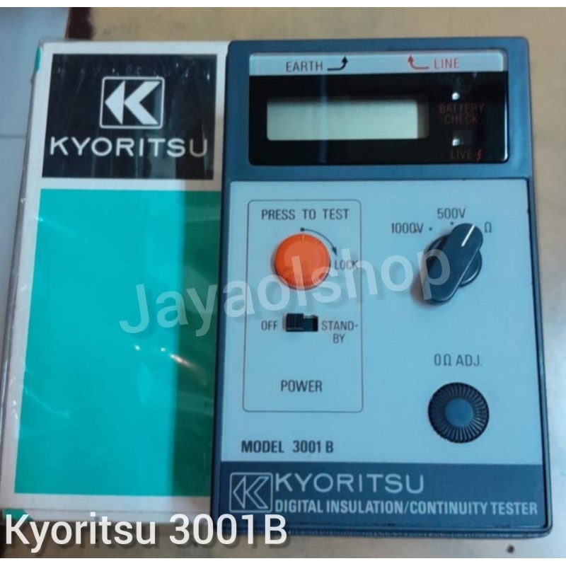 Jual Digital Insulation / Continuity Tester Digital Megger Listrik ...