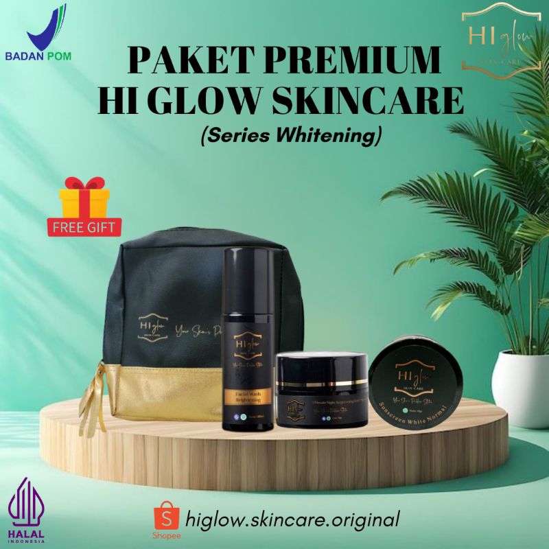 Jual PAKET CUSTOME PREMIUM HI GLOW SKINCARE (Ac1+, Ac2+, Ac3+, Ac4 ...