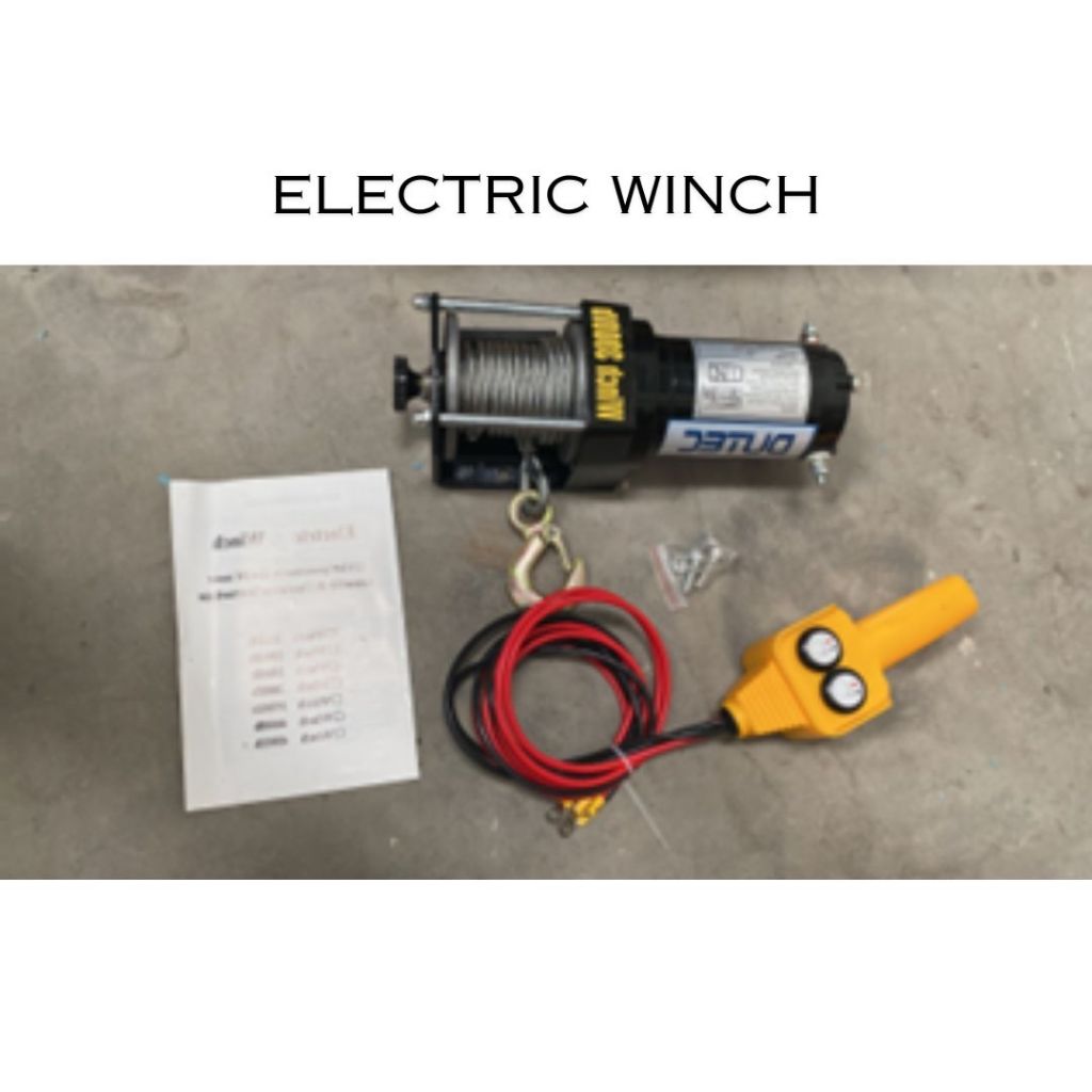 Jual Electric winch/Motor 3000lbs 12 v Truck Crane 500 kg | Shopee ...