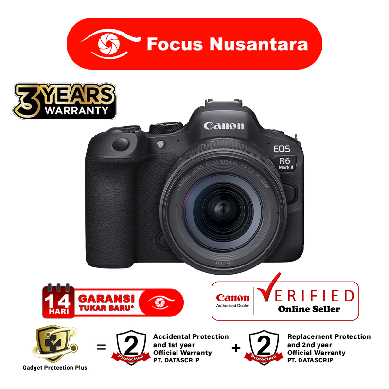 Jual Canon EOS R6 Mark II Canon EOS R6 Mark 2 R6II Body / kit 24-105 IS ...