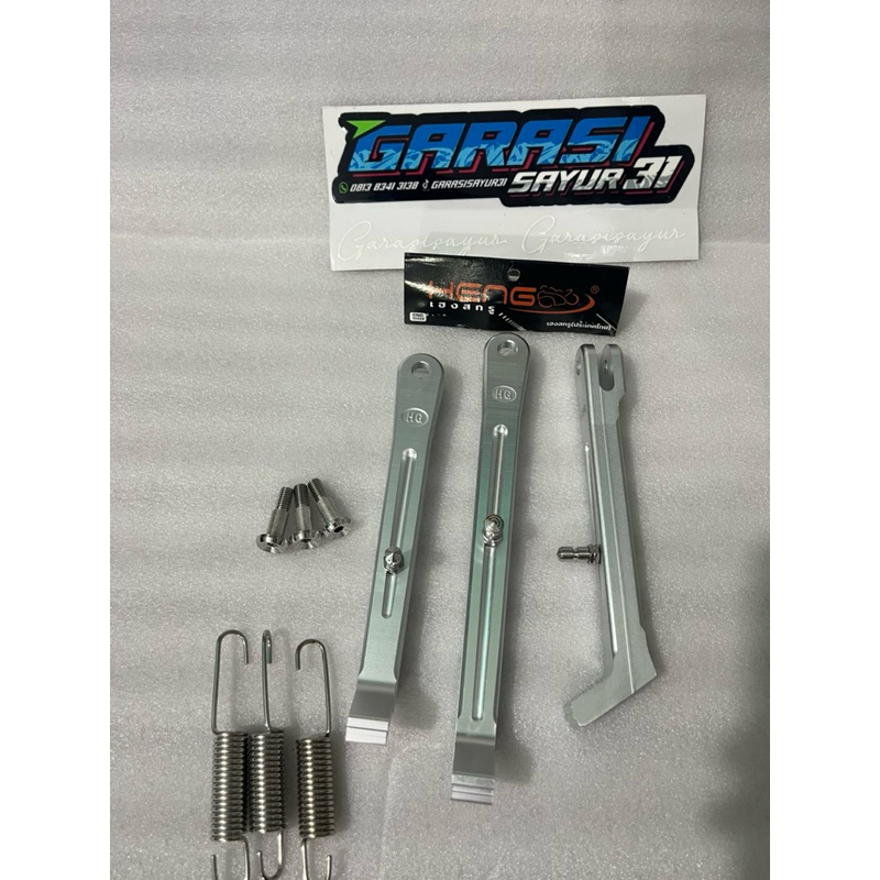 Jual Standar samping Heng / standar 1 Heng almu cnc R14 & R17 universal ...