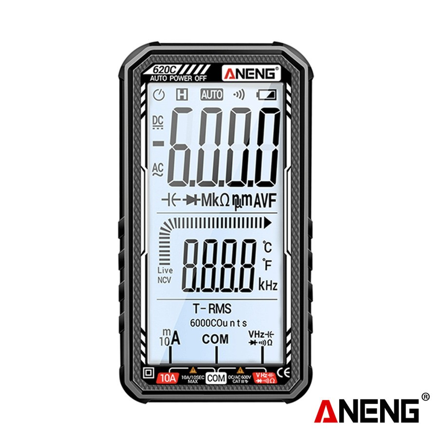 Jual Aneng 620C Digital Built-in Lithium Battery Multimeters 6000 ...