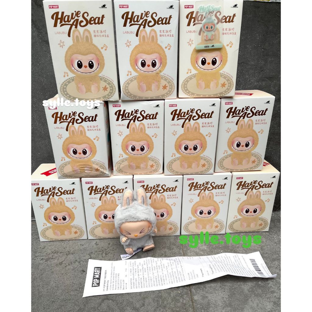 Jual POP MART ORIGINAL LABUBU V2 HAVE A SEAT SELECTED - POP MART ...