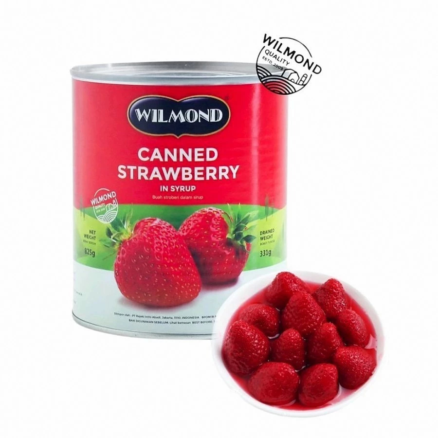 Jual Wilmond Strawberry In Syrup BUah Strawberry Kaleng 825gr | Shopee ...