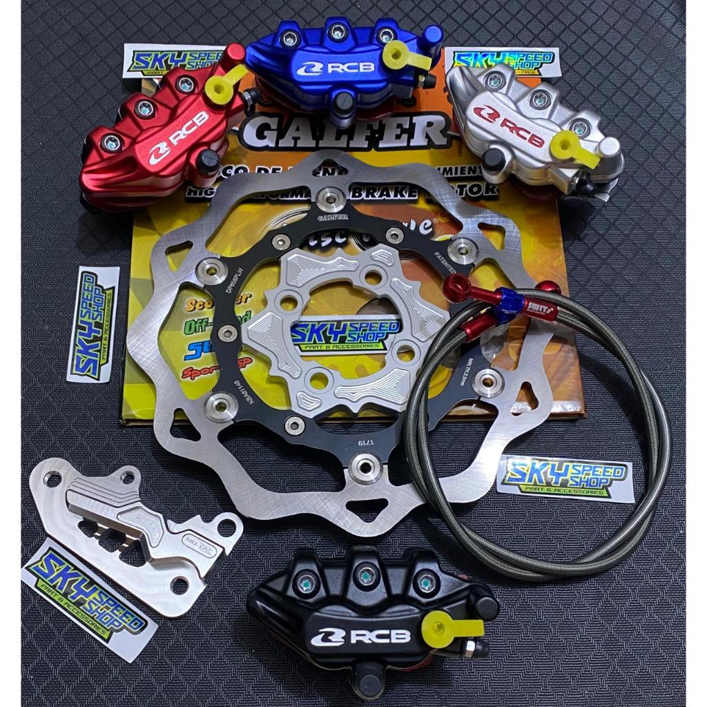 Jual PAKET HEDON !!! KALIPER CAKRAM DEPAN RCB S SERIES SET BREKET 2 ...