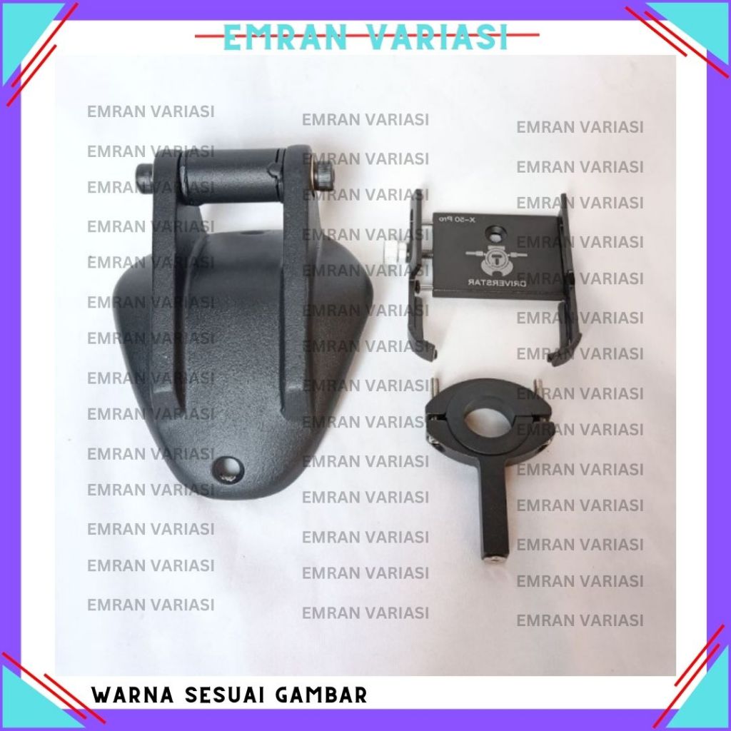 Jual PAKET HOLDER HP XMAX NEW CONNECTED XMAX OLD BRACKET BREKET DUDUKAN ...